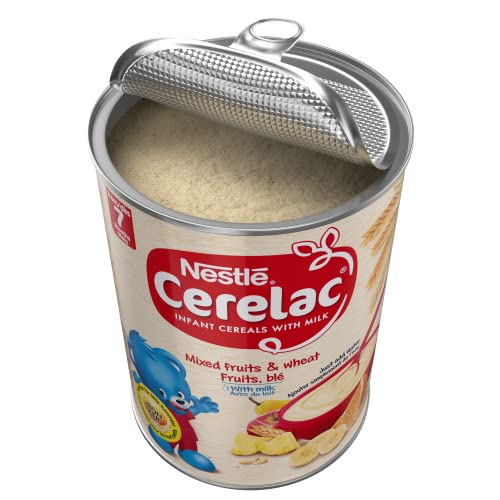 Nestle Cerelac Infant Cereal with Milk & Wheat mixed fruit, 35.27 Ounce