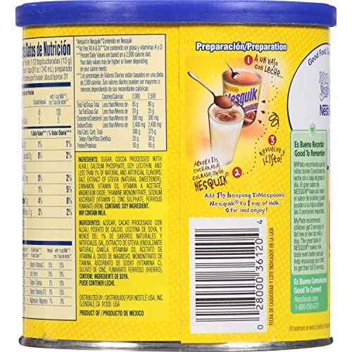 Nesquik Chocolate Powder 14.1 oz