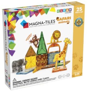 magna tiles® safari animals 25 piece set