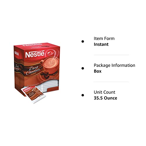 Nestle Dark Chocolate Hot Cocoa Mix - 50 single serve packets