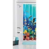 mainstays coral reef shower curtain