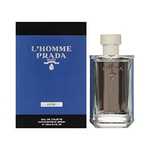 prada prada l’homme l’eau by prada for men 3.4 oz eau de toilette spray