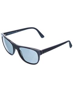 prada pr 04xs grey/polarized grey one size