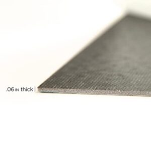 FloorPops FP3931 Biscotto Peel & Stick Floor Tiles, Black