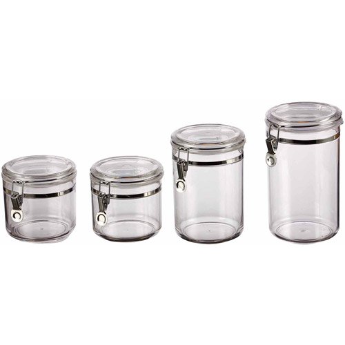 Mainstays Classical 4-Piece Canister Set