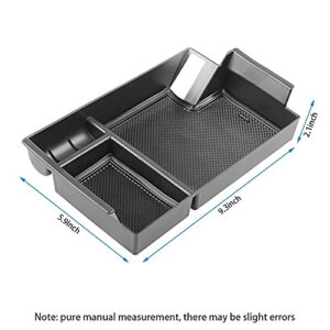 Salusy Armrest Center Console Organizer Tray Compatible for 2021 2022 2023 Toyota Sienna Accessories Storage Box