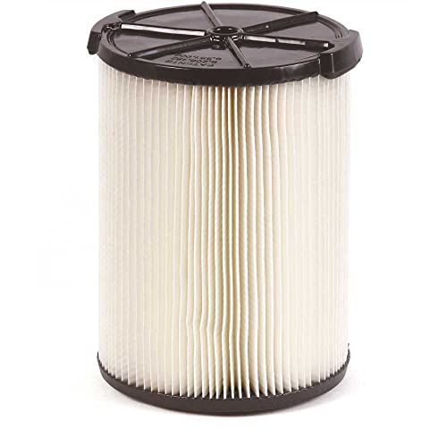 RIDGID Everyday Dirt 1-Layer Pleated Paper Filter