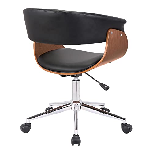 Armen Living Bellevue Office Chair, Black