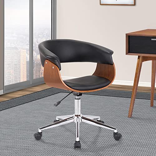 Armen Living Bellevue Office Chair, Black