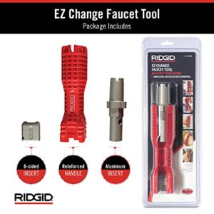 RIDGID 57003 EZ Change Plumbing Wrench Faucet Installation and Removal Tool