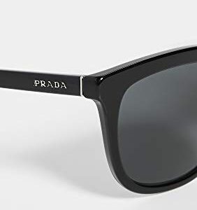 Prada PR 03XS Black/Grey One Size