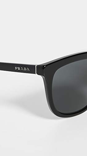 Prada PR 03XS Black/Grey One Size