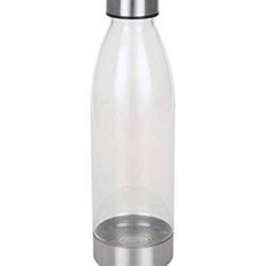 CiCi's Cache Mainstays 22 Ounce Water Bottle with Stainless Steel Lid and Base 4 Pack Set