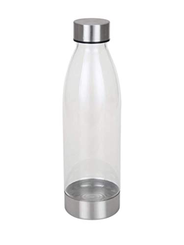 CiCi's Cache Mainstays 22 Ounce Water Bottle with Stainless Steel Lid and Base 4 Pack Set