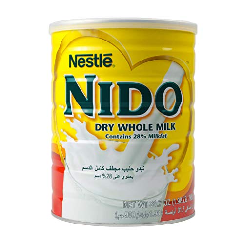 Nestle Nido Milk Powder, Imported from Holland, Specially Formulated, Fortified with Vitamins and Minerals, Easy To Prepare, over 12 months, 2 lbs