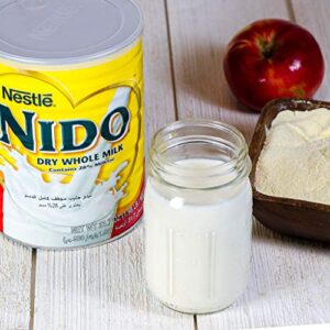 Nestle Nido Milk Powder, Imported from Holland, Specially Formulated, Fortified with Vitamins and Minerals, Easy To Prepare, over 12 months, 2 lbs