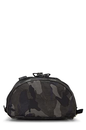 Prada, Pre-Loved Multicolor Tessuto Nylon Camouflage Buckle Backpack, Multi