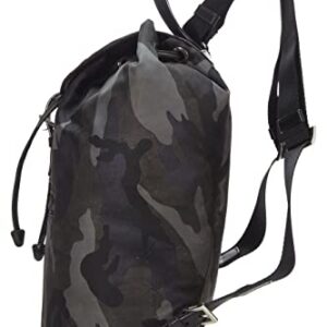 Prada, Pre-Loved Multicolor Tessuto Nylon Camouflage Buckle Backpack, Multi