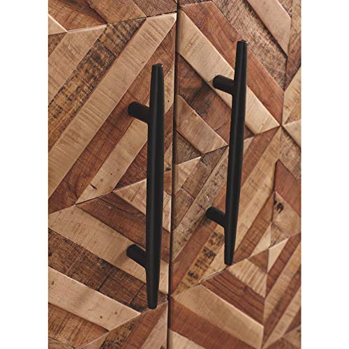 Signature Design by Ashley Gabinwell Contemporary 2-Door Accent Cabinet, Brown