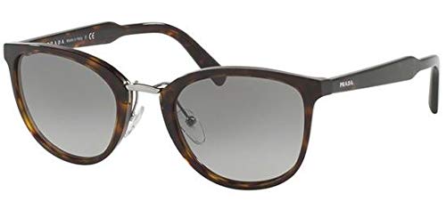 Prada PR22SS 2AU3M1 Tortoise PR22SS Round Sunglasses Lens Category 2 Size 52mm