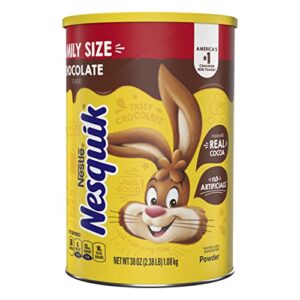 nesquik chocolate powder drink mix