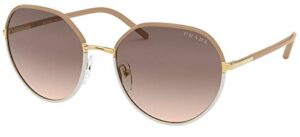 sunglasses prada pr 65 xs 09g3d0 beige/ivory