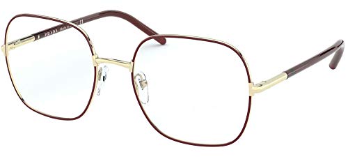 Prada PR 56WV Women's Eyeglasses Bordeaux 54