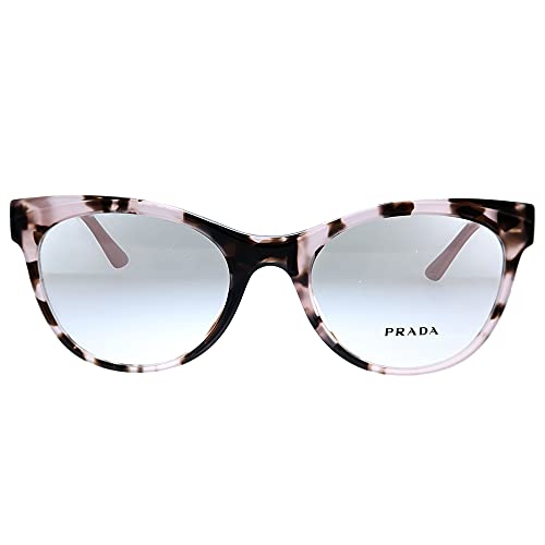 Prada PR 05WV ROJ1O1 Pink Havana Plastic Butterfly Eyeglasses 53mm