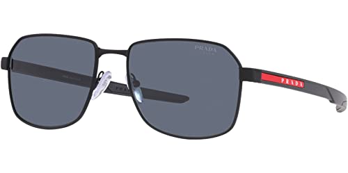 Sunglasses Prada Linea Rossa PS 54 WS DG009R Black Rubber