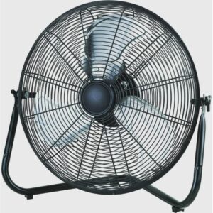 Mainstay SFC1-500B 20" 3-Speed 360 Degree Rotation with manual control High Velocity Floor Fan (Black).