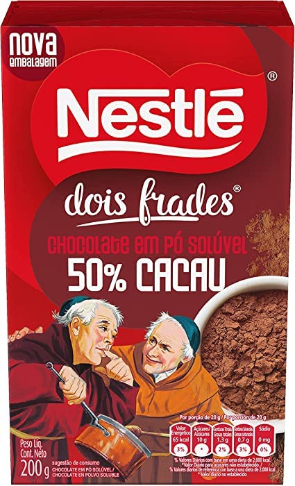 Chocolate em Pó Dois Frades