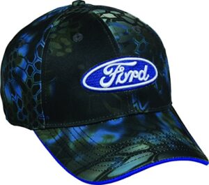 outdoor cap men’s ford camo cap, kryptek neptune, one size