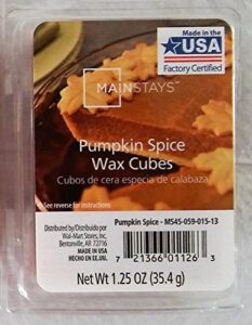 pumpkin spice wax cubes