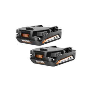 ridgid (2) 18-volt x4 hyper lithium-ion battery (bulk packaged)