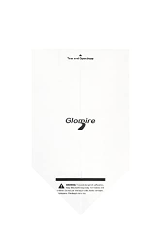 Waste Drawer Liners for Litter Box Robot by Glomire | Jumbo Pack of 75 Pieces Size 23.5" x 29" | Capacity 9-11 Gallons | Easily fits in every Cat litter Automated (75 Pack)