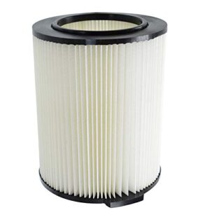 vf4000 replacement filter for ridgid 72947 wet dry vac 5 to 20-gallon 6-9 gal husky craftsman 17816 vacuum compatible wd5500 wd0671 wd1270 rv2400a rv2600b washable & reusable standard wet/dry vac filt