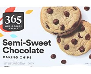 365 by Whole Foods Market, Chocolate Chips Semi Sweet, 12 Ounce