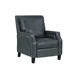 lane home furnishings portico pushback chair, gray