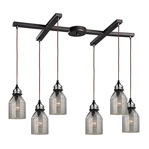 Elk Home 46009/6 Danica Configurable Multi Pendant in Oil Rubbed Bronze