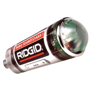 ridgid 16728 remote transmitter (512 hertz sonde) for underground pipe location,red/black,small