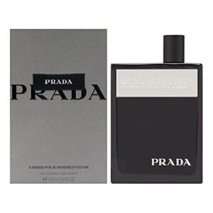 prada amber pour homme intense 3.4 oz eau de parfum spray