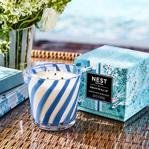 NEST Fragrances Ocean Mist & Sea Salt NEST x Gray Malin 3-Wick Candle