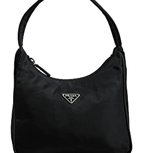 Prada Women's Pre-Loved Sport Shoulder Bag, Tessuto, Black, One Size