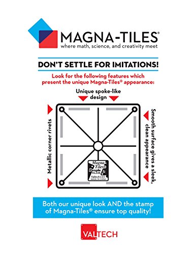 Magna Tiles Rectangles Expansion Set, The Original Magnetic Building Tiles for Creative Open-Ended Play, Educational Toys for Children Ages 3 Years + (8 Pieces)