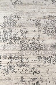 momeni rugs juliet collection area rug, 8’6″ x 11’6″, ivory