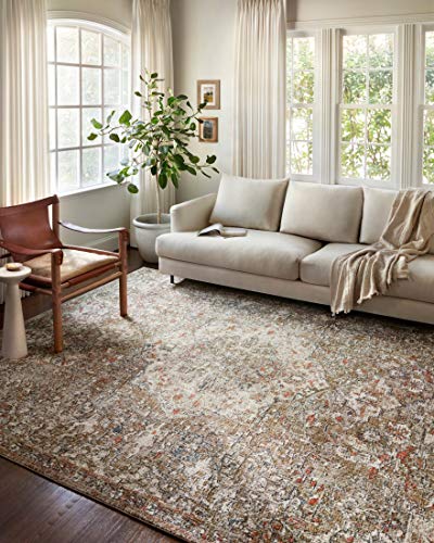 Loloi II Saban Collection SAB-07 Straw/Beige, Traditional 9'-4" x 13' Area Rug