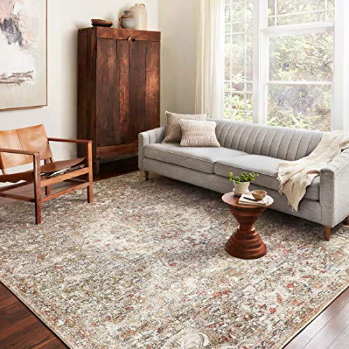 Loloi II Saban Collection SAB-07 Straw/Beige, Traditional 9'-4" x 13' Area Rug