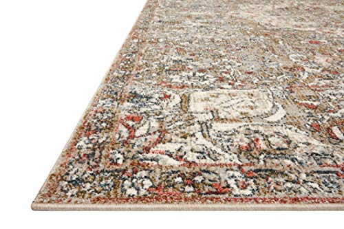 Loloi II Saban Collection SAB-07 Straw/Beige, Traditional 9'-4" x 13' Area Rug