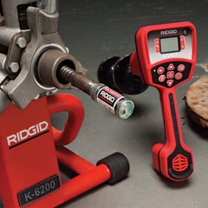 RIDGID 40798 SeeSnake MicroReel Video Inspection System with CA-350 Plumbing Snake Camera Monitor & 19238 NaviTrack Scout Locator, Underground Pipe Locator and Underground Cable Location Device Small