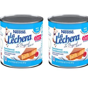 Nestle La Lechera Sweetened Condensed Milk, (2 Pack, Total of 28oz)